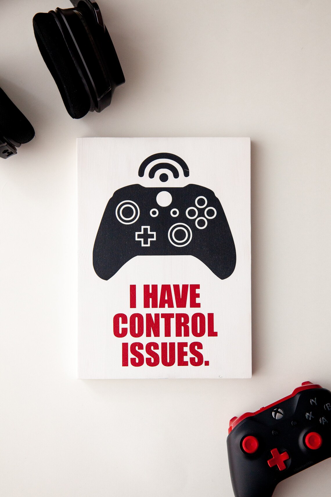 Video Game Decor I Have Control Issues Gamer Room Decor - Etsy