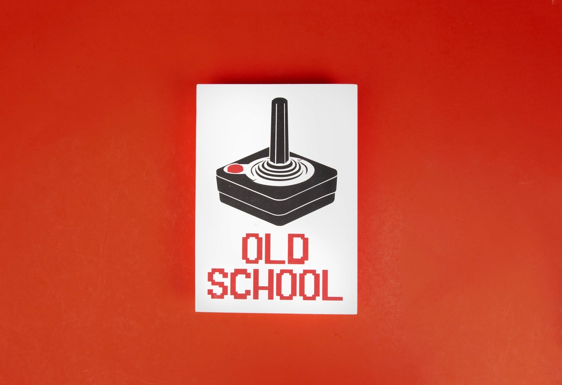 Gamer Sign Old School Retro Video Game Home Decor Video | Etsy