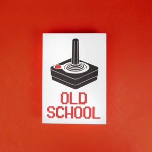 Gamer Sign Old School Retro Video Game Home Decor Video Game Art Gamer ...