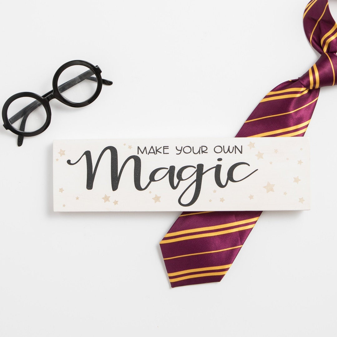 Magic Sign Make Your Own Magic Book Lover's Gift - Etsy