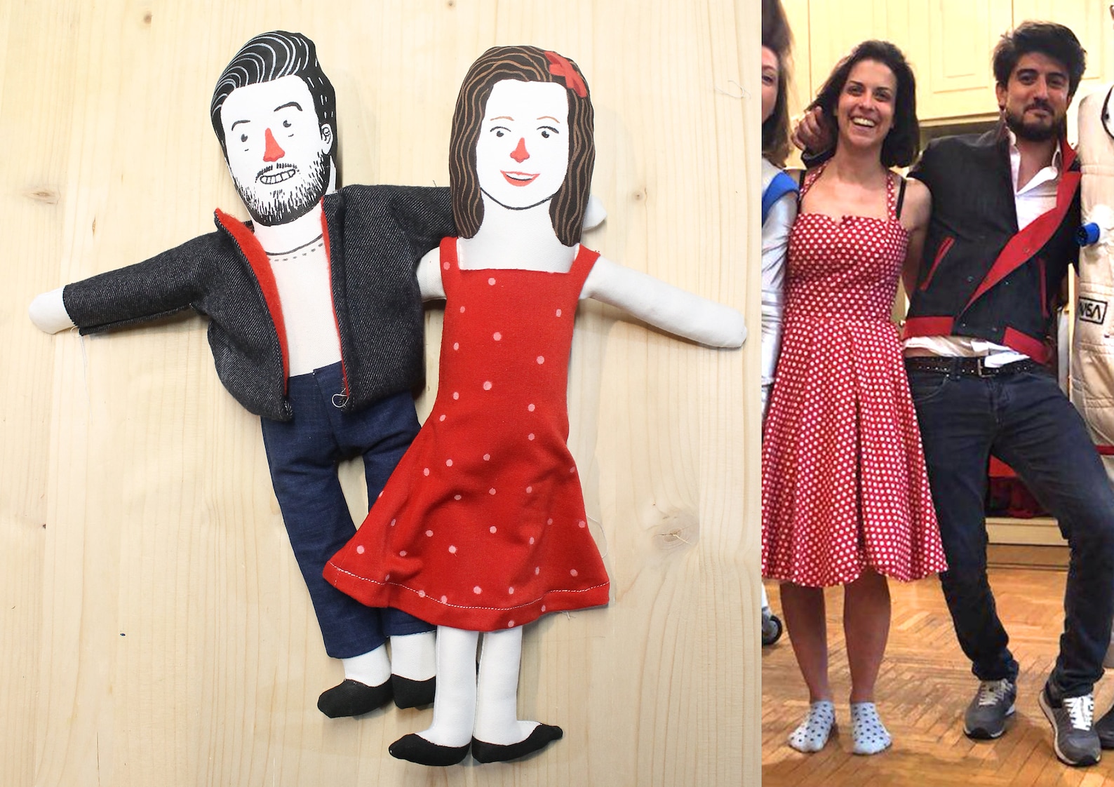 Custom Portrait Dolls couple Personalized Look-a-like Softies - Etsy