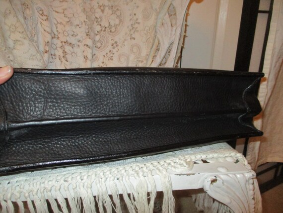 Joseph Daniel pebbled leather top handle briefcase - Gem