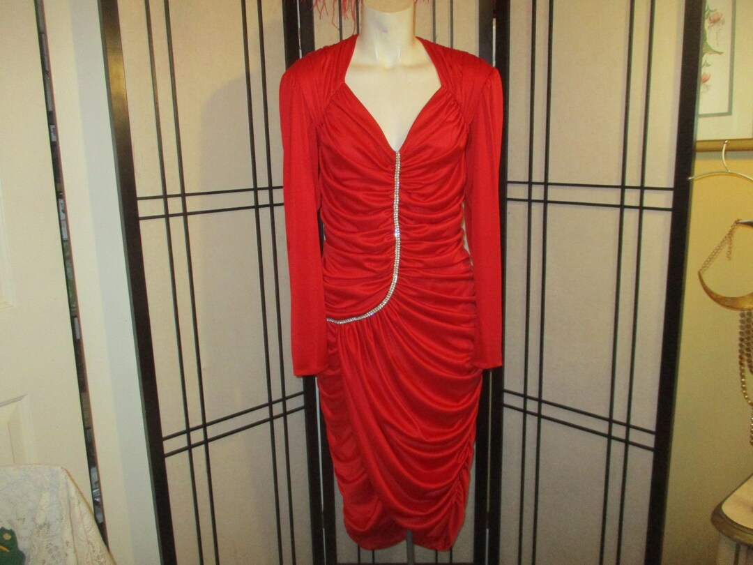 Night Life for Lilli Anne Sheered Knit Cocktail/party Dress - Etsy