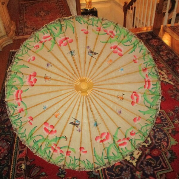 Hand Painted Parasol - Etsy