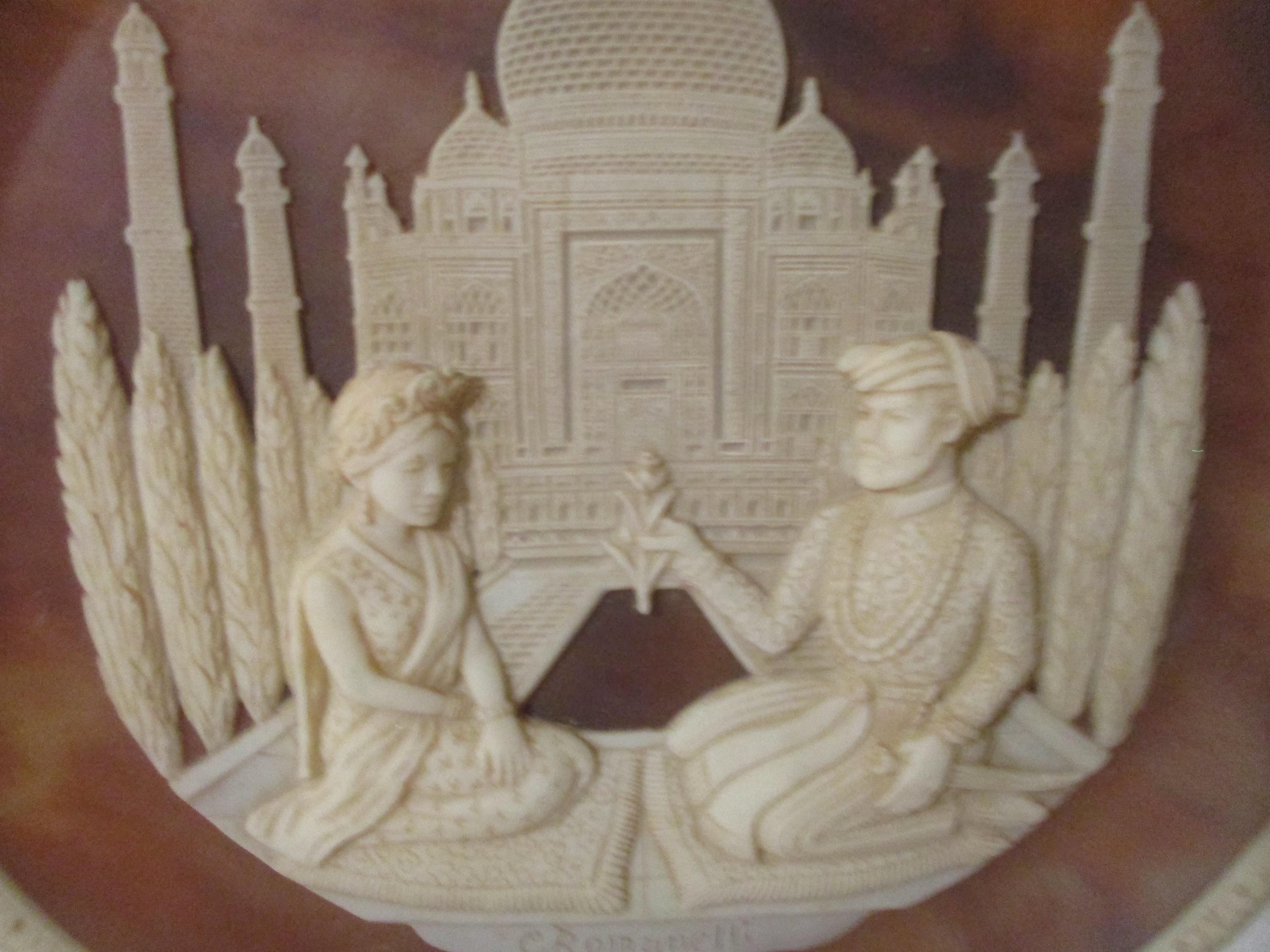 Incolay Studios Great Romances of History "the Taj Mahal Lovers" Stone ...