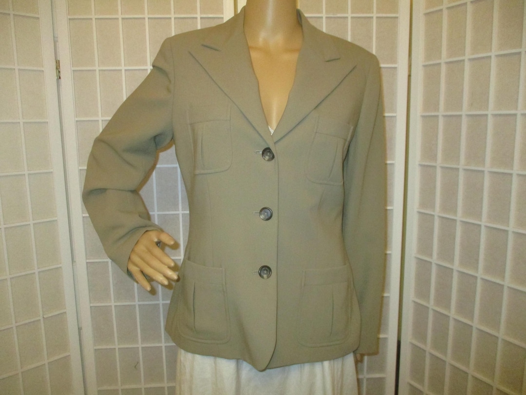 Lauren Ralph Lauren Safari Style Blazer - Etsy