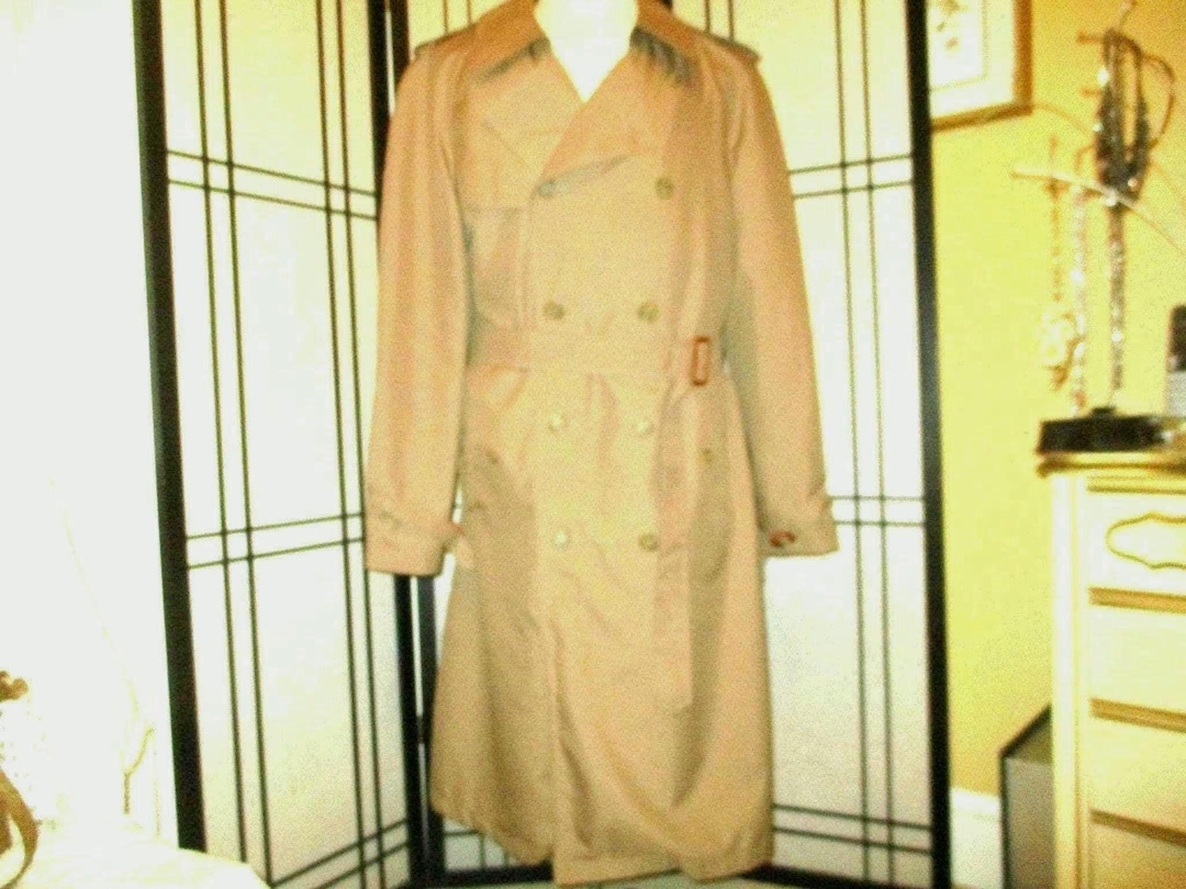 Britches Georgetown Instant Trench Double Breasted Belted With Built in ...