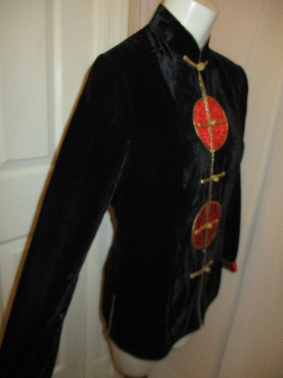 Geng Ling velvet Japanese jacket - Gem