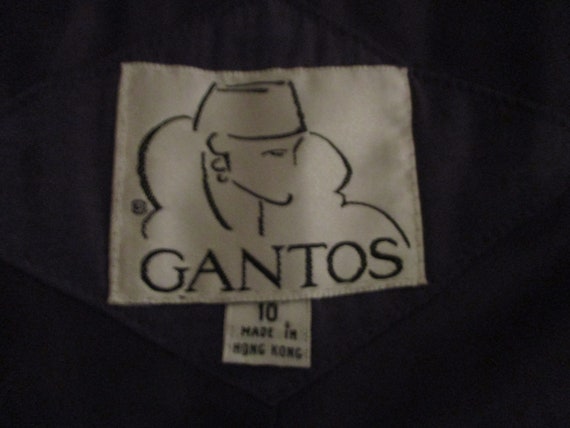 vintage Gantos purple full cut long rain/trench/overc… - Gem