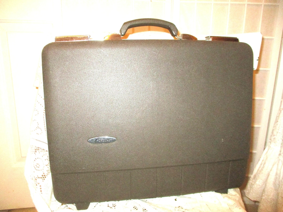 Forecast Vintage Hard Shell Briefcase, Luggage, Travel, Business - Etsy