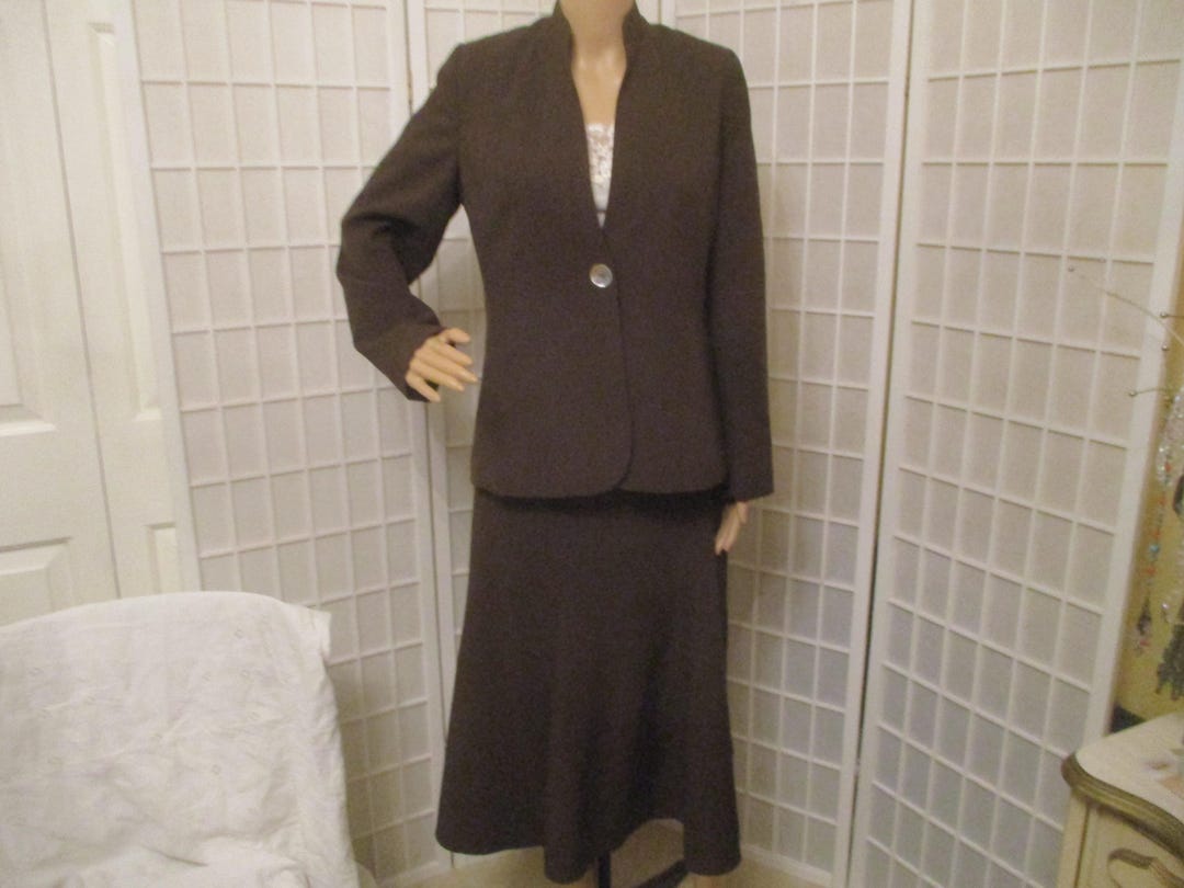 Style by EWM Vintage Retro Skirt Suit - Etsy