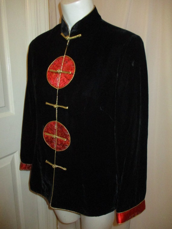 Geng Ling velvet Japanese jacket - Gem