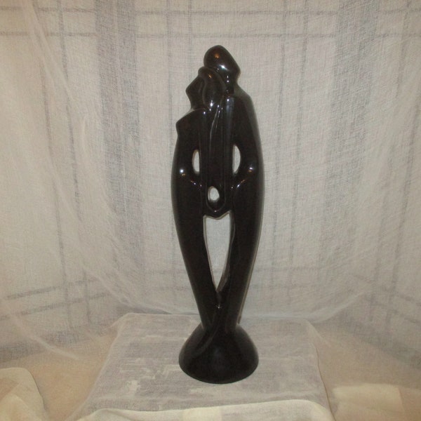 Art Deco Man and Woman Statue - Etsy