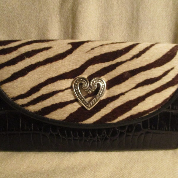 Zebra Clutch - Etsy