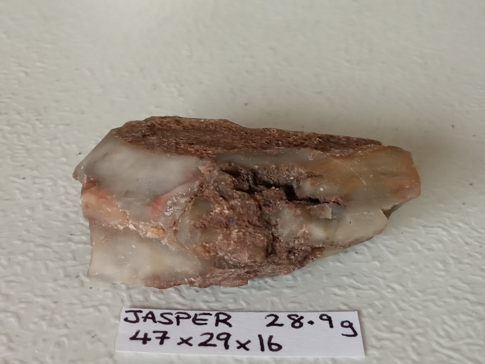 28.9g Beige & Brown Jasper SLAB Rough / JASPE Stone - Etsy