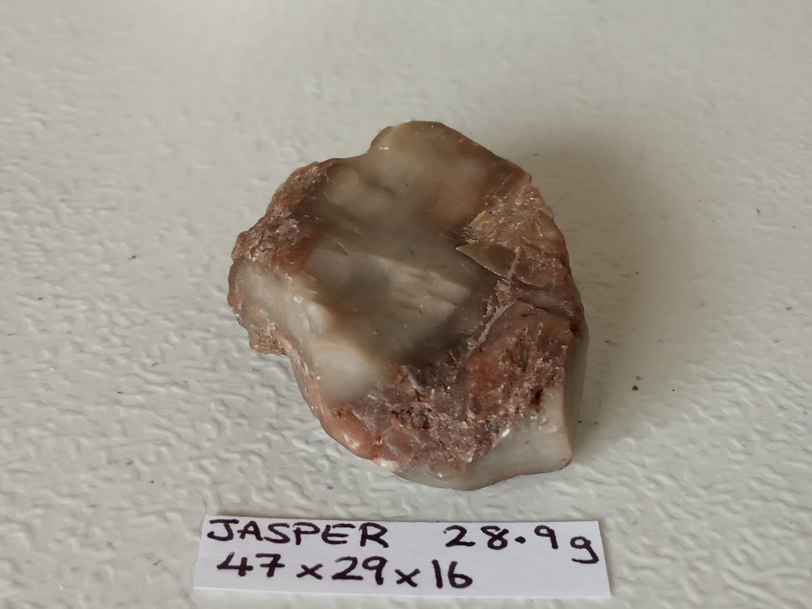 28.9g Beige & Brown Jasper SLAB Rough / JASPE Stone - Etsy