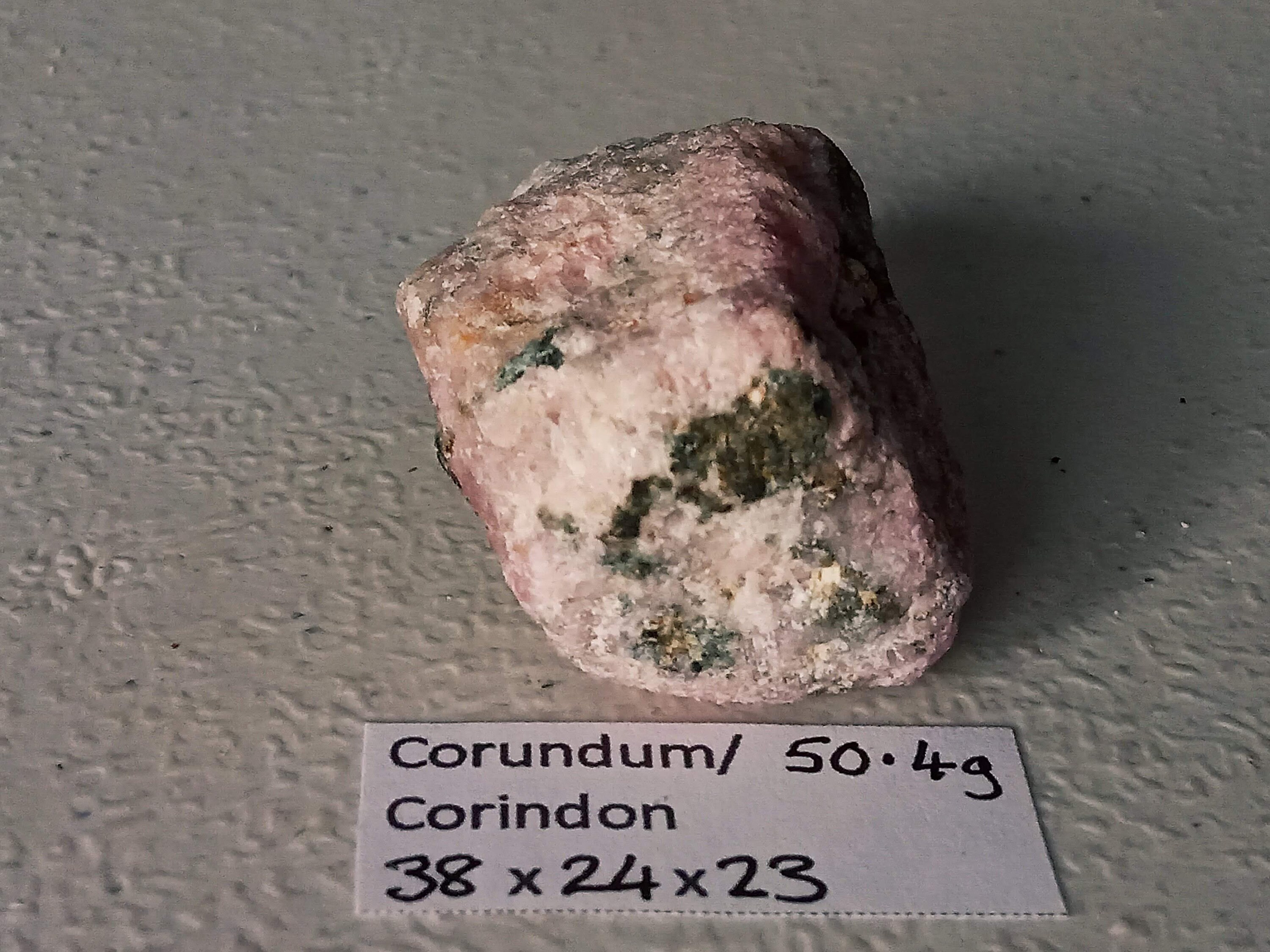 50.4g Natural Rough Pink corundum / corundrum / corindon ruby | Etsy