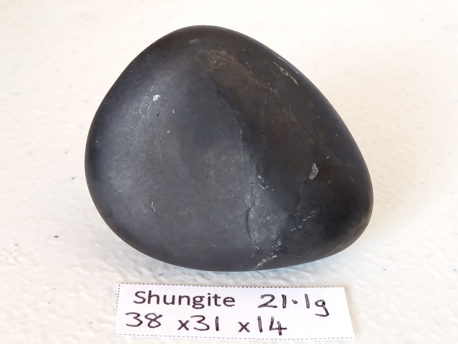 21.1g RUSSIAN Shungite / Shungita Tumbled Polished Healing - Etsy UK