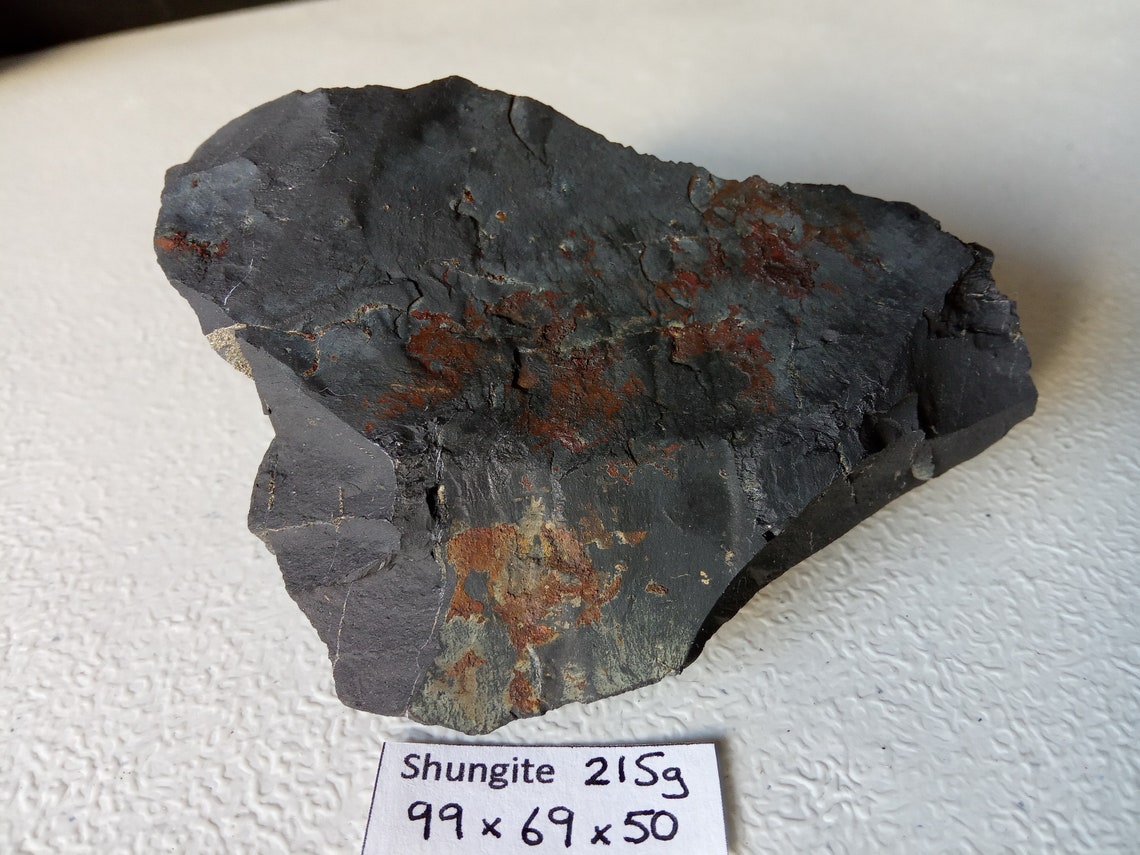 215g RUSSIAN Shungite / Shungita Rough Healing Crystal Stones - Etsy