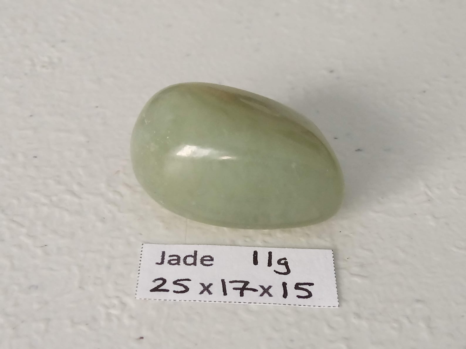 11g Natural Green NEPHRITE Jade / jadeite Quartz Tumbled Stone | Etsy