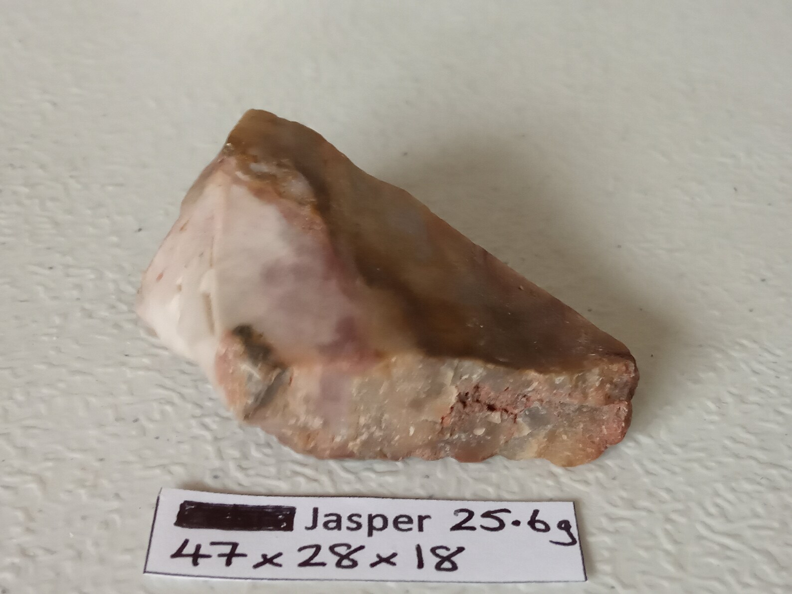 25.6g Beige & Brown Jasper SLAB Rough / JASPE Stone - Etsy