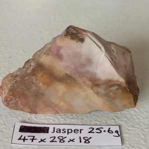 25.6g Beige & Brown Jasper SLAB Rough / JASPE Stone - Etsy