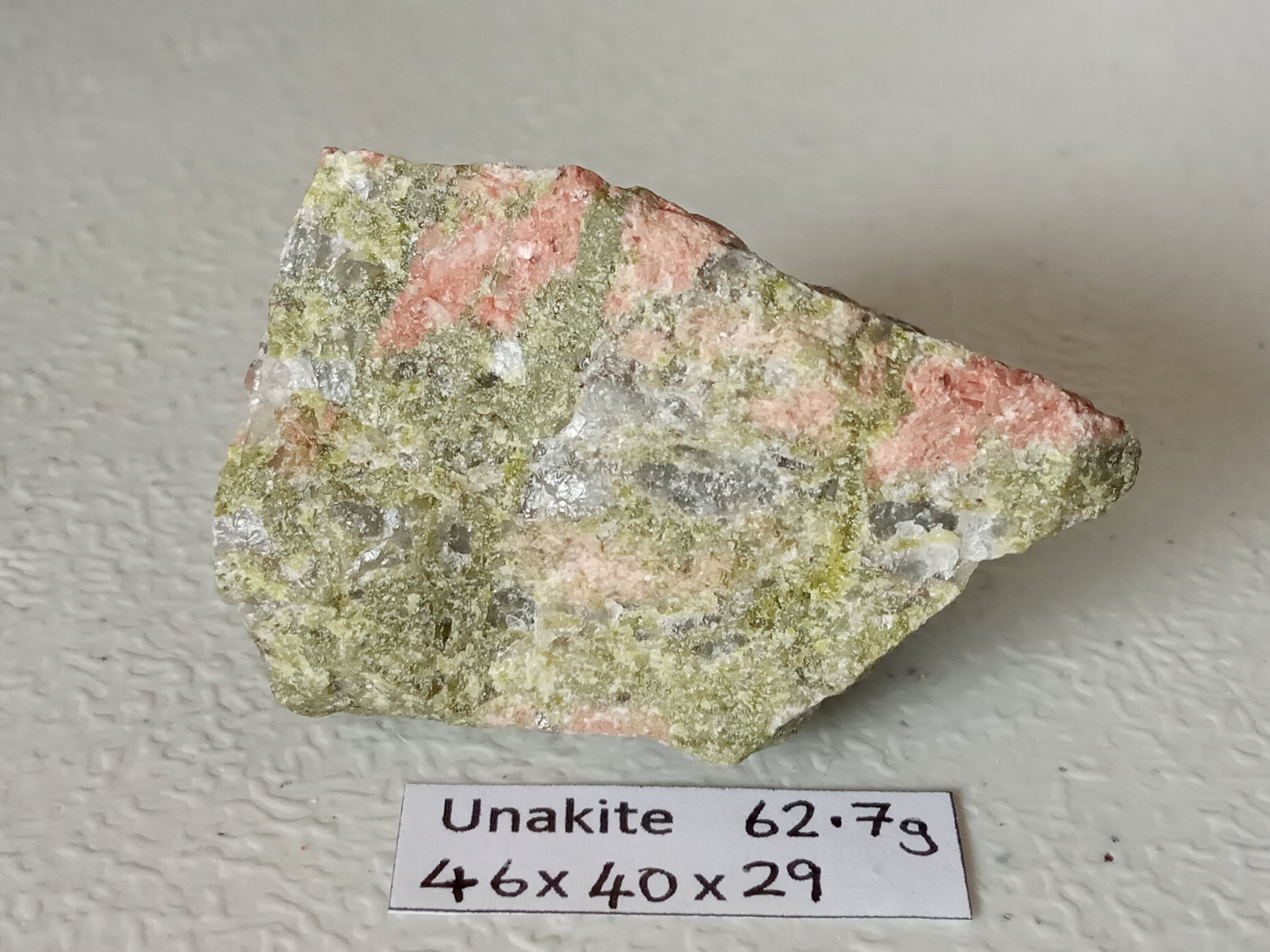 62.7g Rough Natural GREEN & BROWN UNAKITE / Unakita Rough | Etsy
