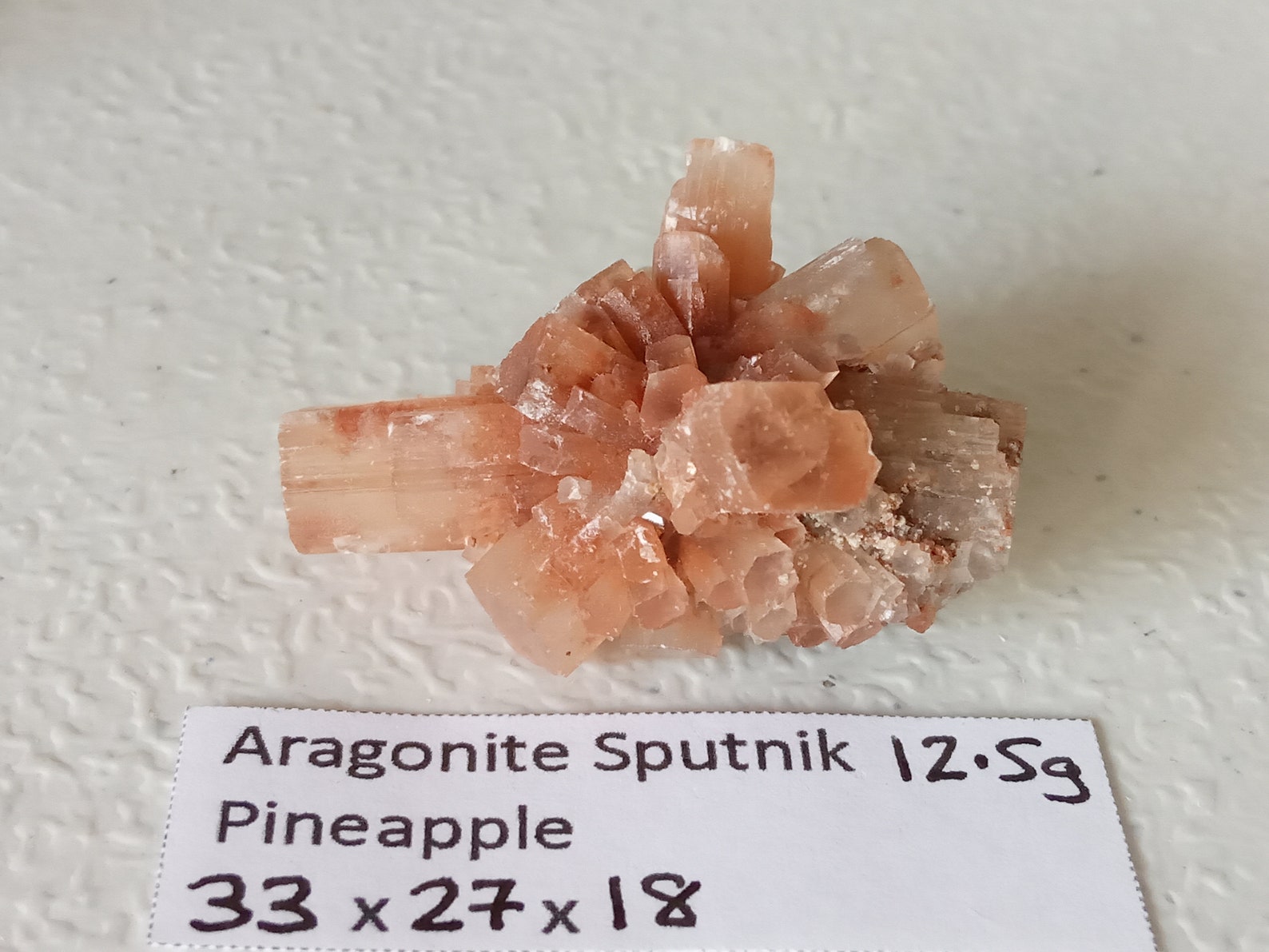 12.5g Natural rough Spainish ARGONITE / ARGONITA Sputnik | Etsy