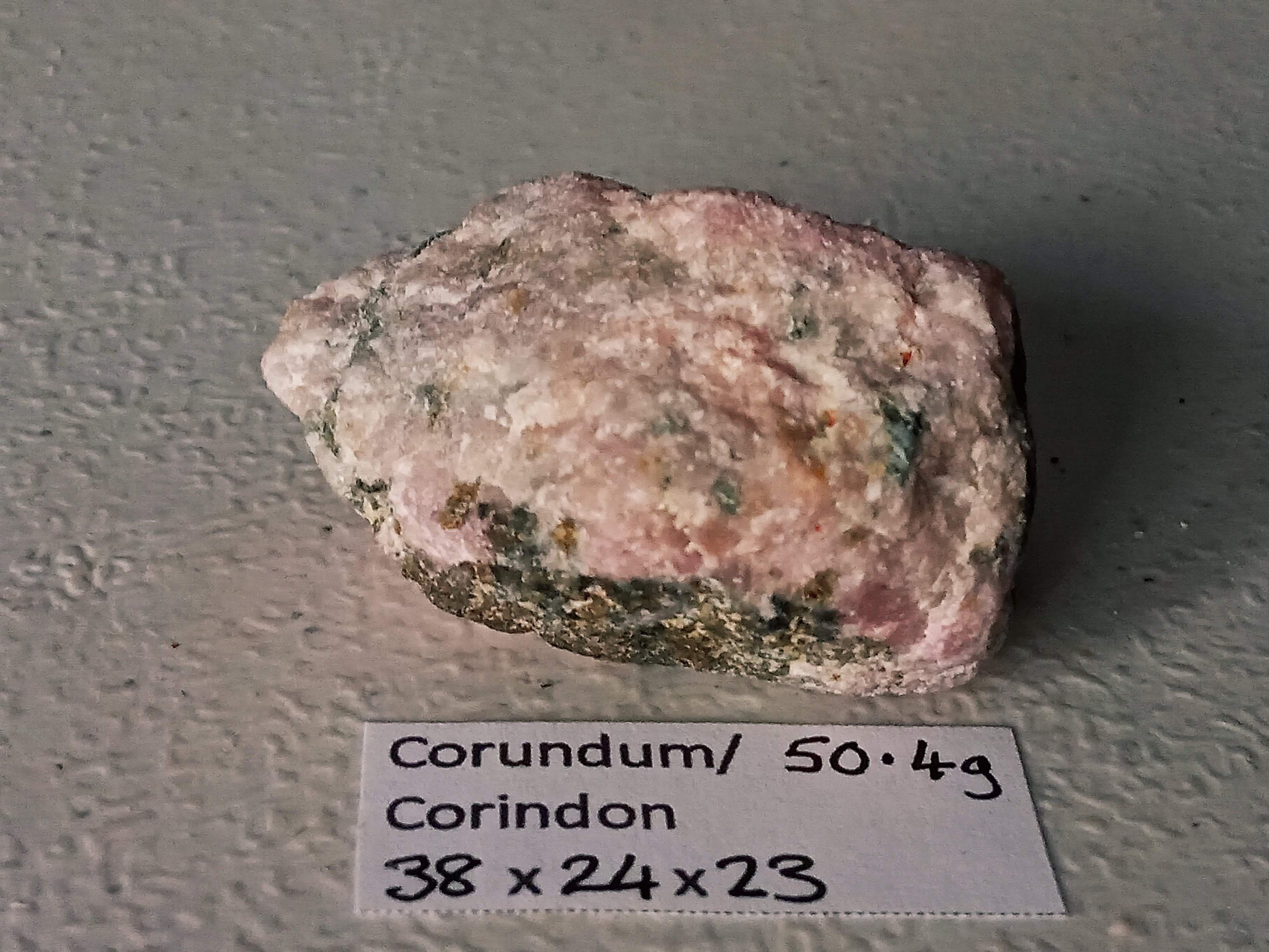 50.4g Natural Rough Pink corundum / corundrum / corindon ruby | Etsy