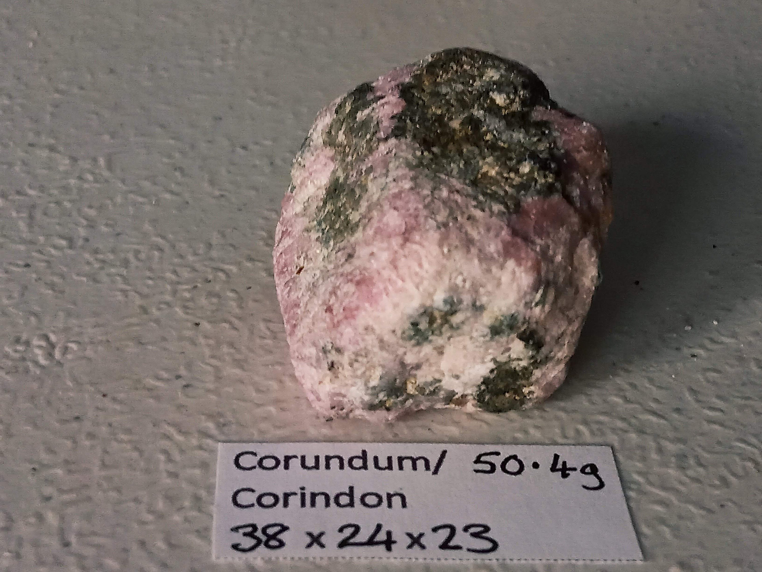 50.4g Natural Rough Pink corundum / corundrum / corindon ruby | Etsy