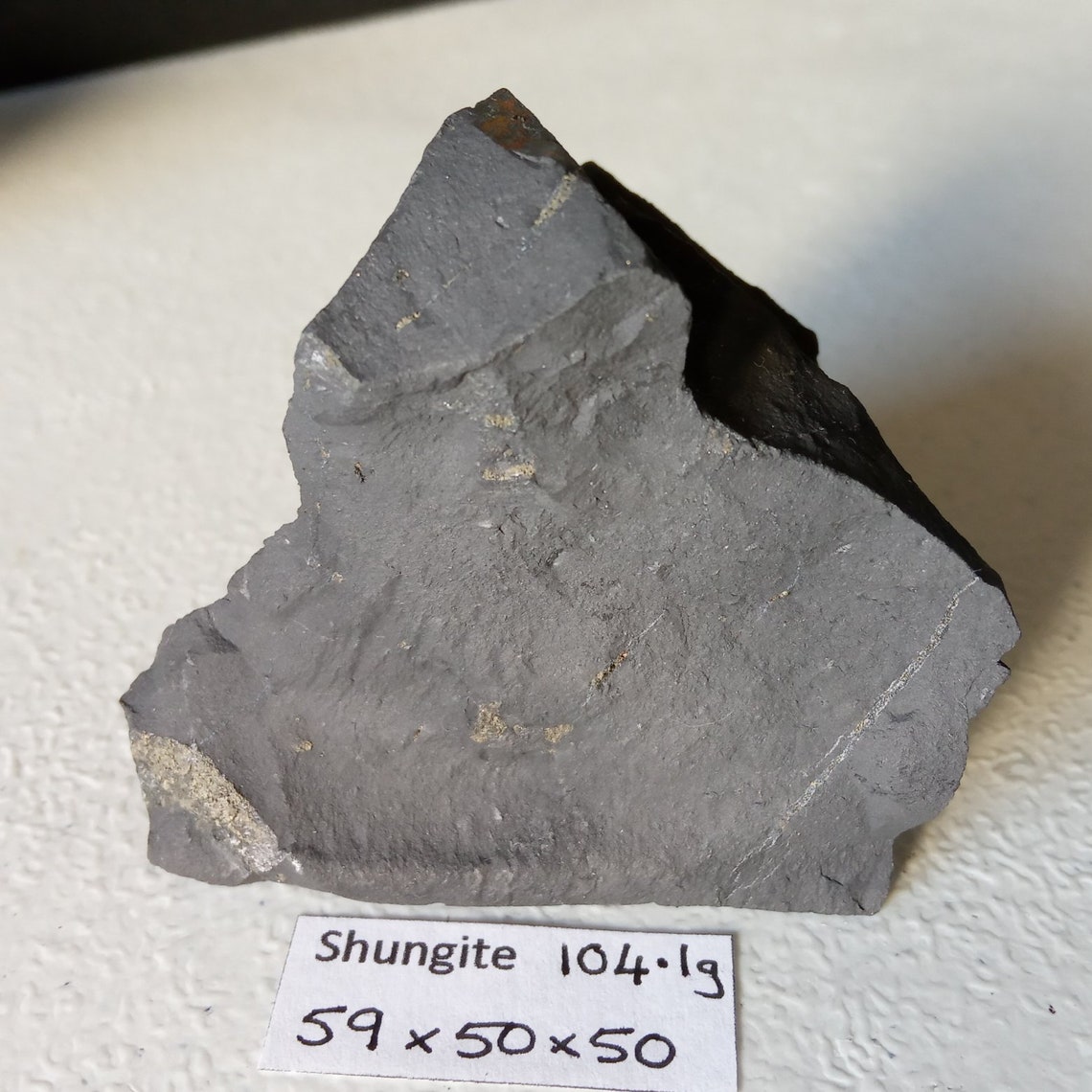 104.1g RUSSIAN Shungite / Shungita Rough Healing Crystal - Etsy