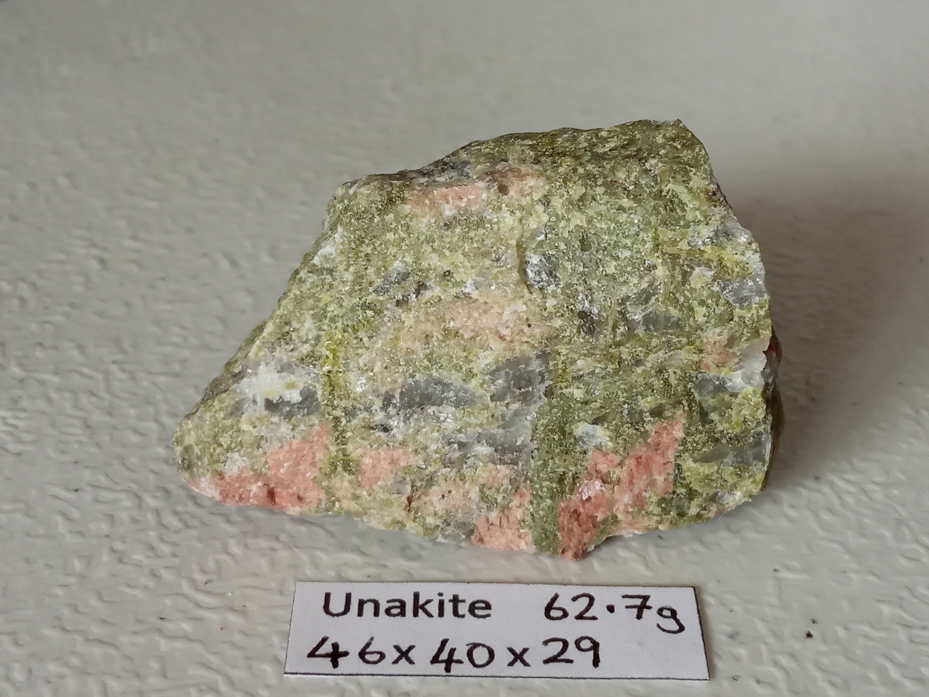 62.7g Rough Natural GREEN & BROWN UNAKITE / Unakita Rough | Etsy