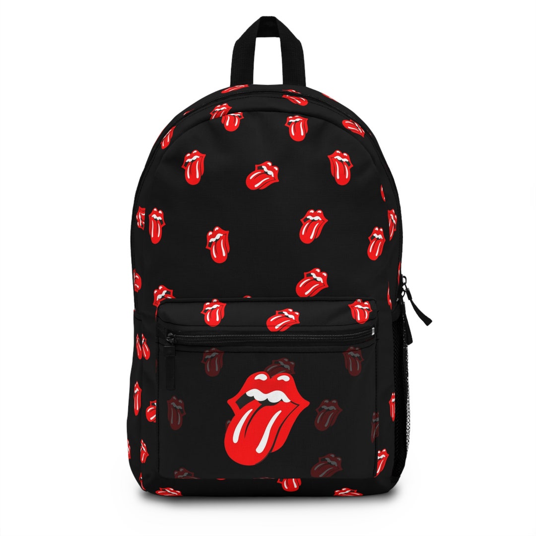 The Rolling Stones Lips Backpack - Etsy