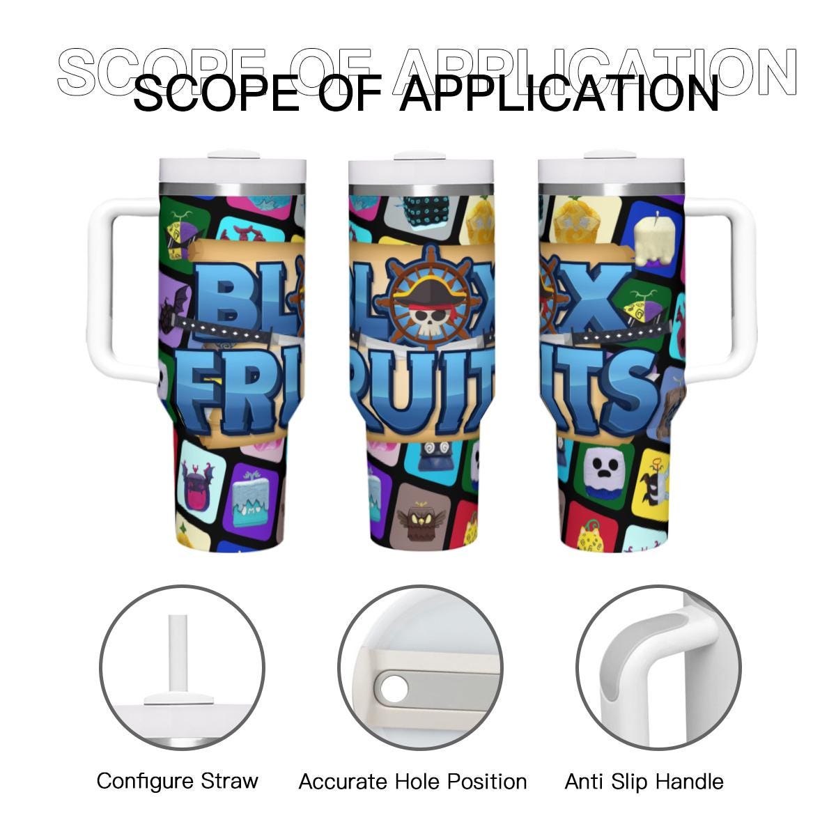 Blox Fruits Water Bottle - Etsy