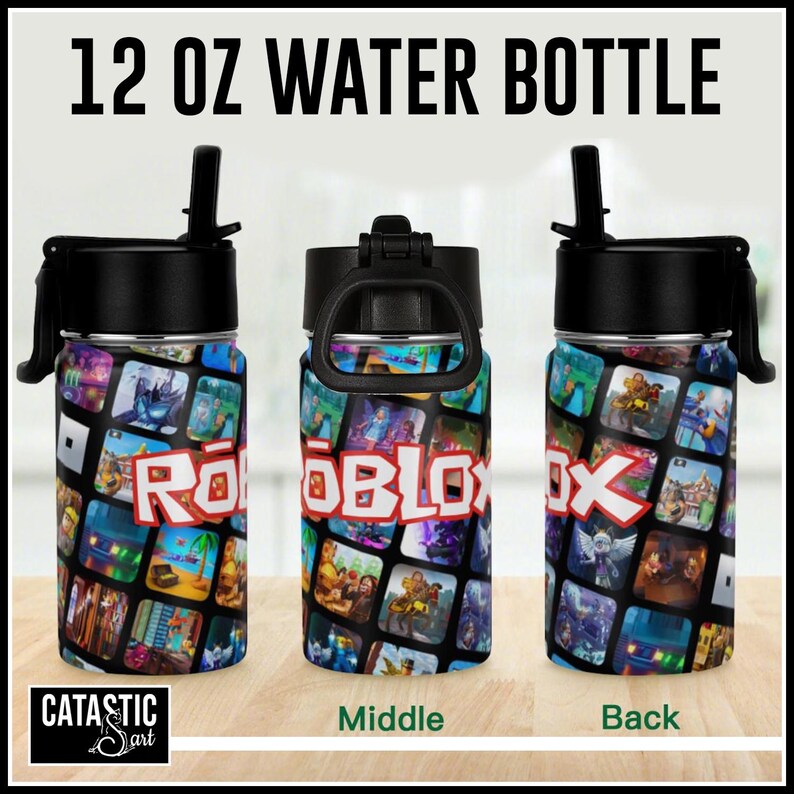 Roblox 12 Oz. Water Bottle - Etsy