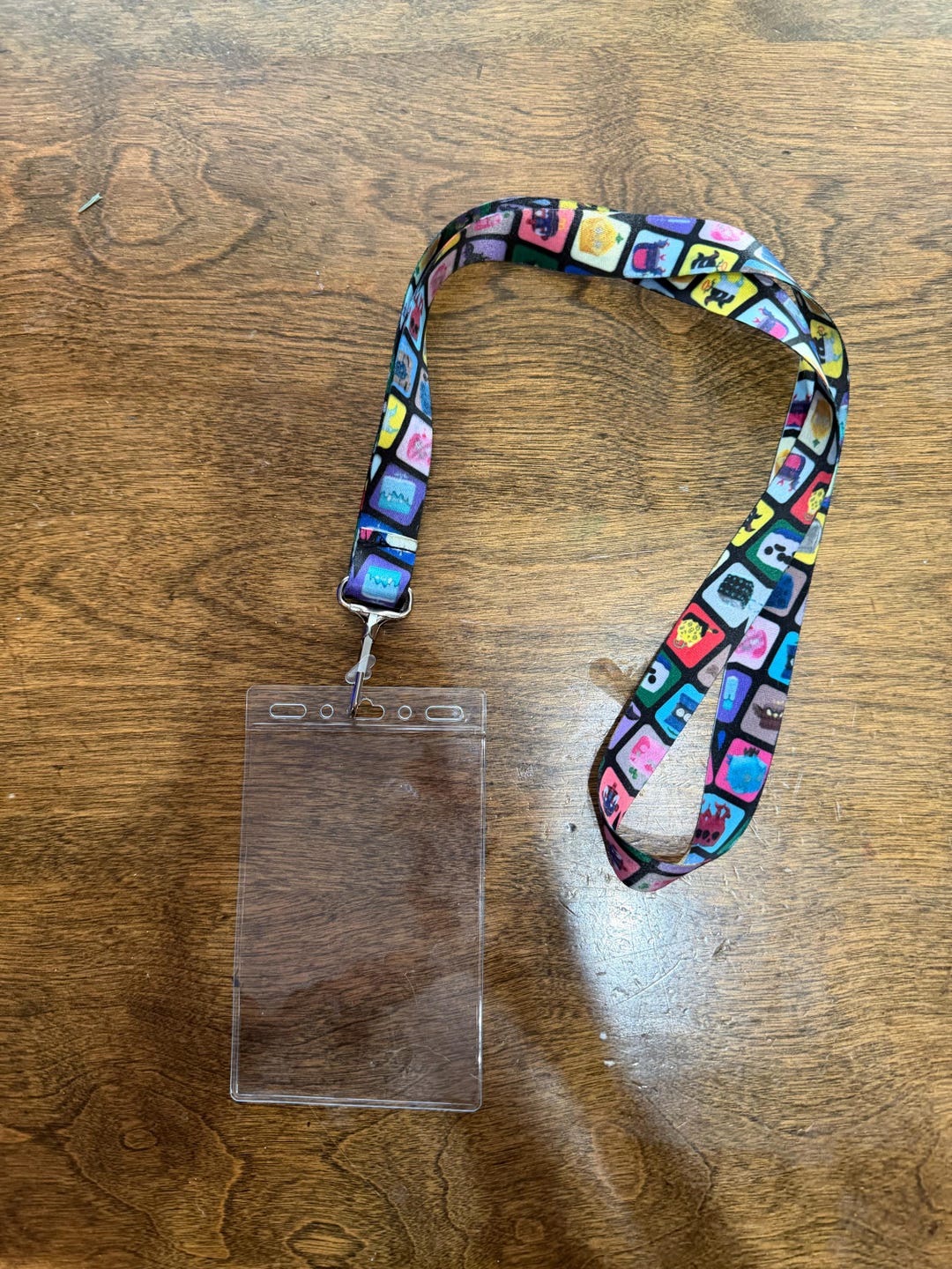 Blox Fruit Inspired Lanyard With Clear Badge Holder - Etsy