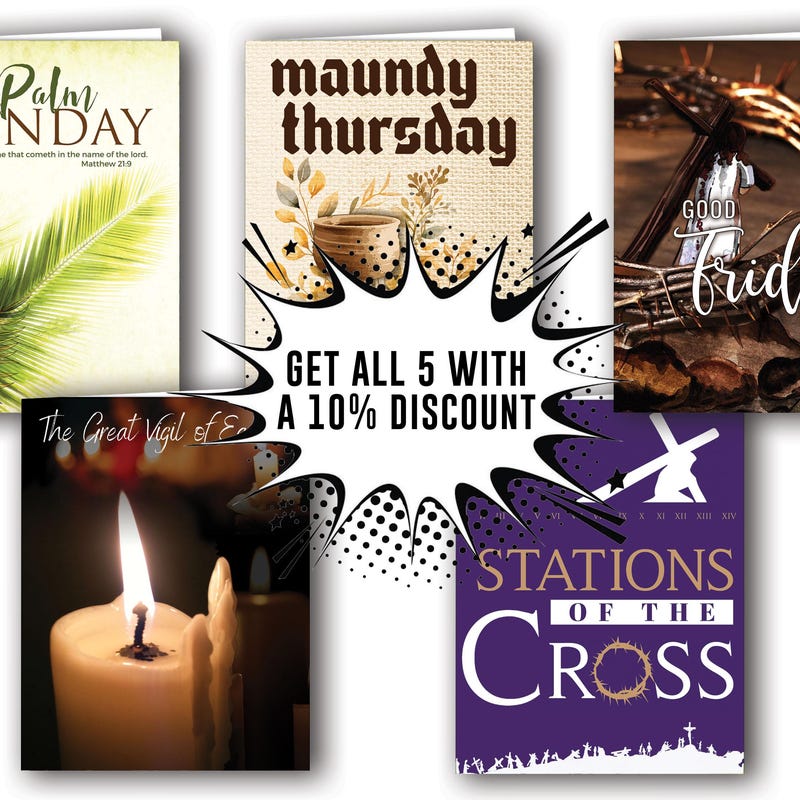 Church Bulletin Cover for March - Etsy
