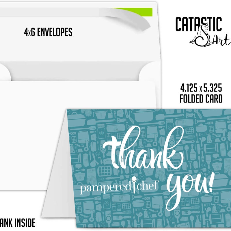 Chef Thank You Card - Etsy
