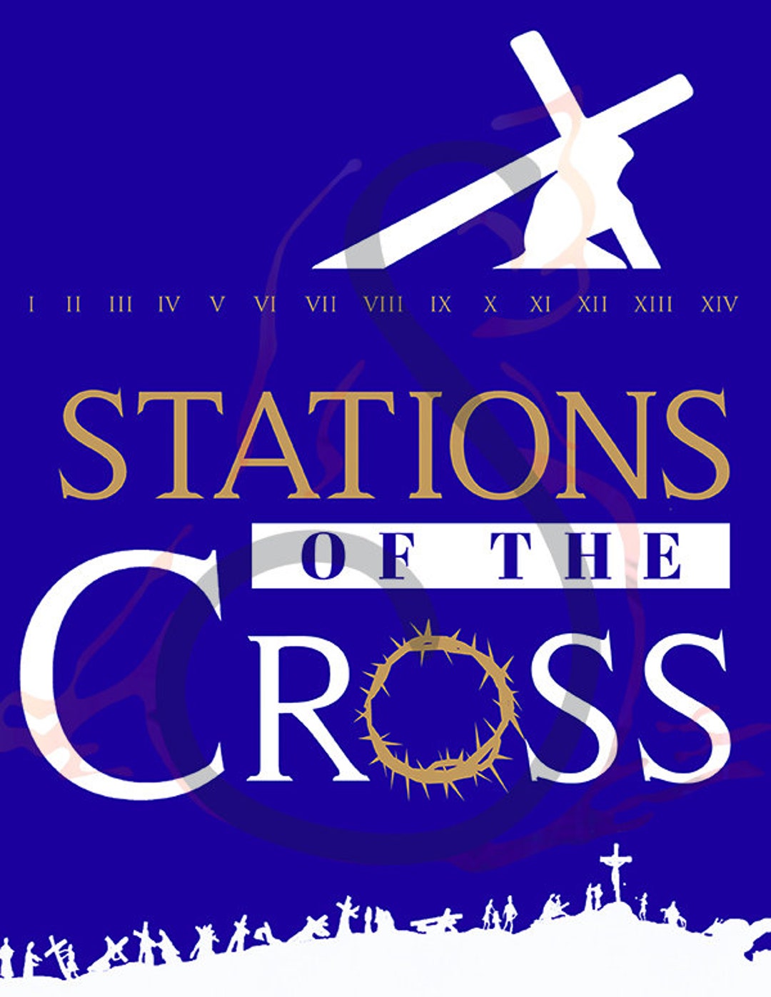 Journeying With Christ: Stations of the Cross Bulletin Cover Digital ...
