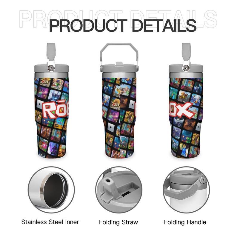 Roblox (30oz) Water Bottle - Etsy