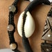 Cowrie Bracelet, Soft African Jewel With Natural Cowrie Shell on ...