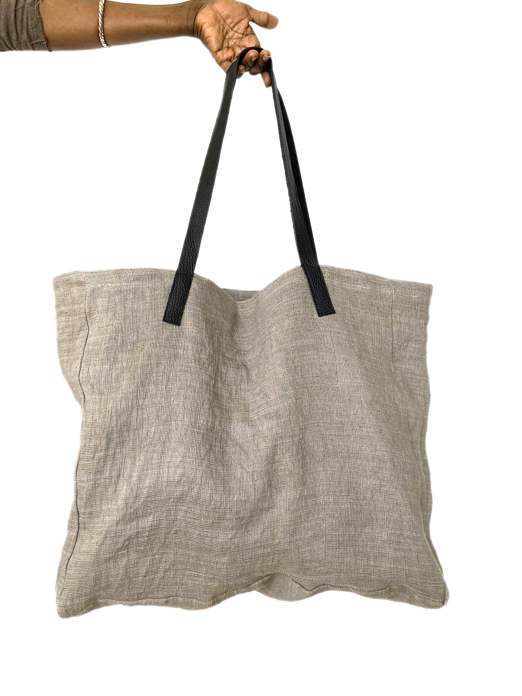 Ecological tote bag made of natural dyeing with clay and | Etsy
