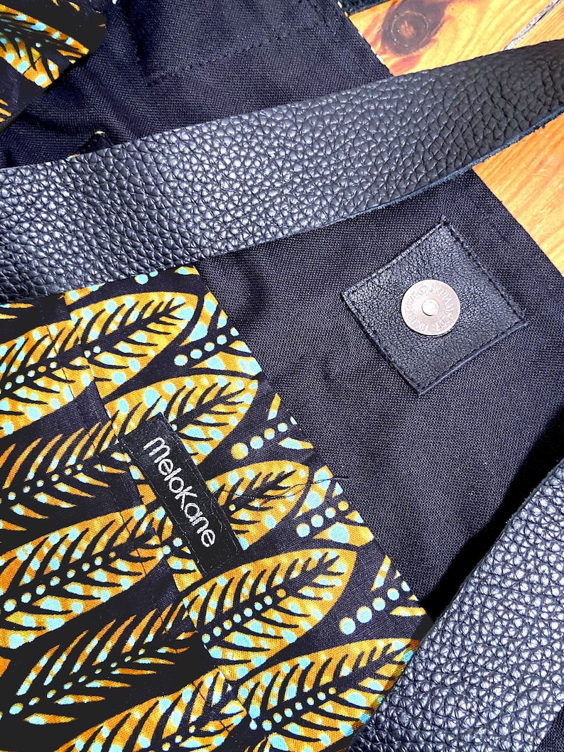 Large African Tote Bag Eco-friendly Bag With His Handles and | Etsy