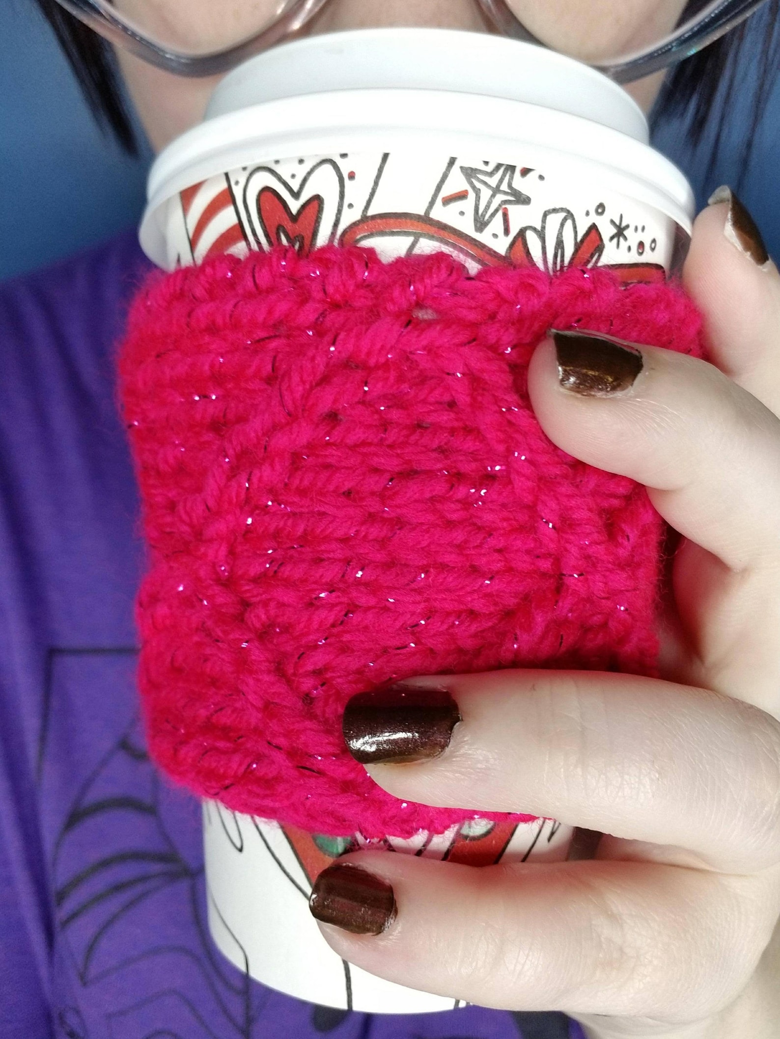 Pattern the Ashley Coffee Cozy - Etsy