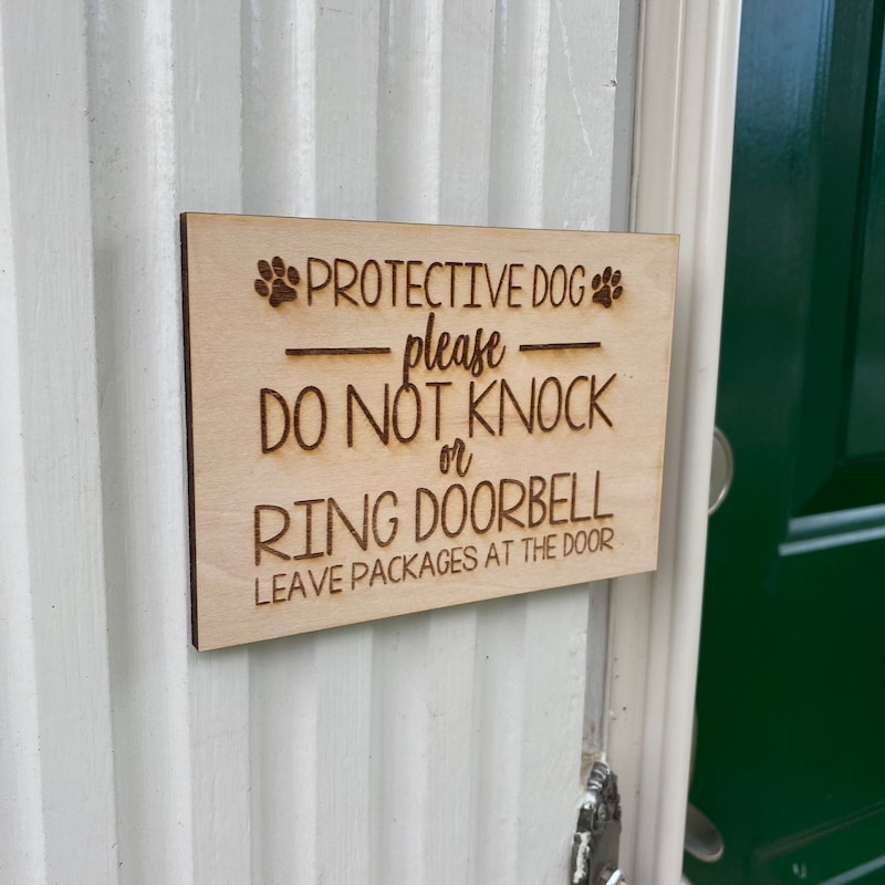 Do Not Leave Sign - Etsy