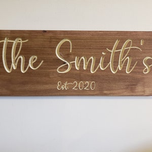 Family Sign, Welcome Sign, Wood Sign, Realtor, House Warming Gift ...