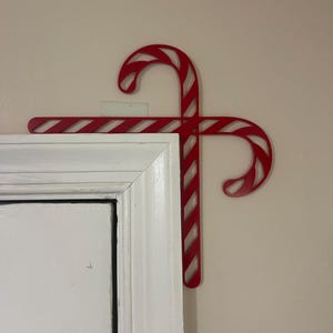 Christmas Door Topper, Door Hanger, Xmas Door Topper, Door Corner Decor ...