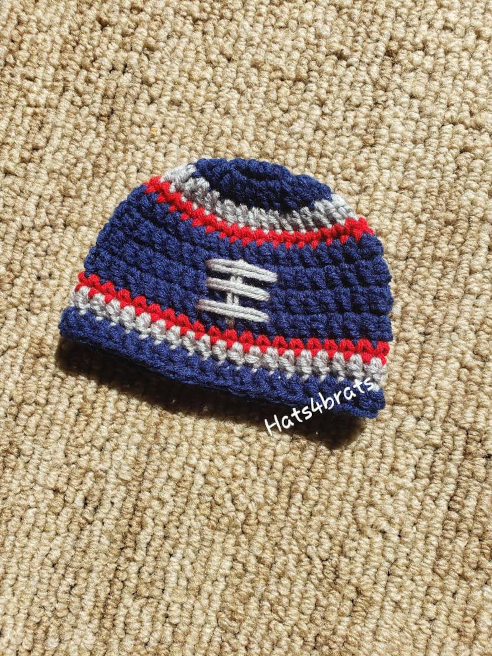 Patriots Hat New England Patriots Hat Baby Boy Football Hat - Etsy