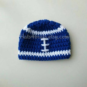 Baby Indianapolis Colts Hat, Crochet Colts Hat, Indianapolis Colts ...