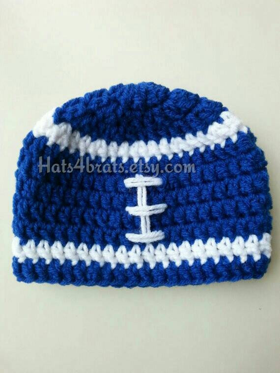 Baby Indianapolis Colts Hat Crochet Colts Hat Indianapolis - Etsy